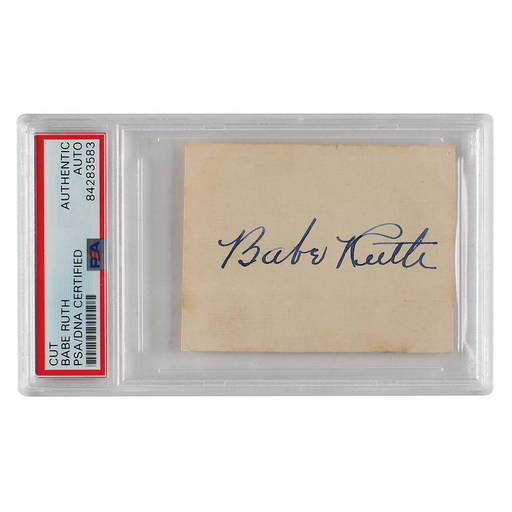 Babe Ruth Signature