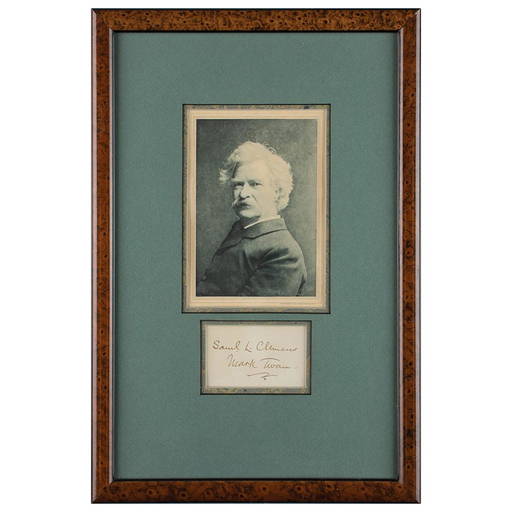 Samuel L. Clemens Signature