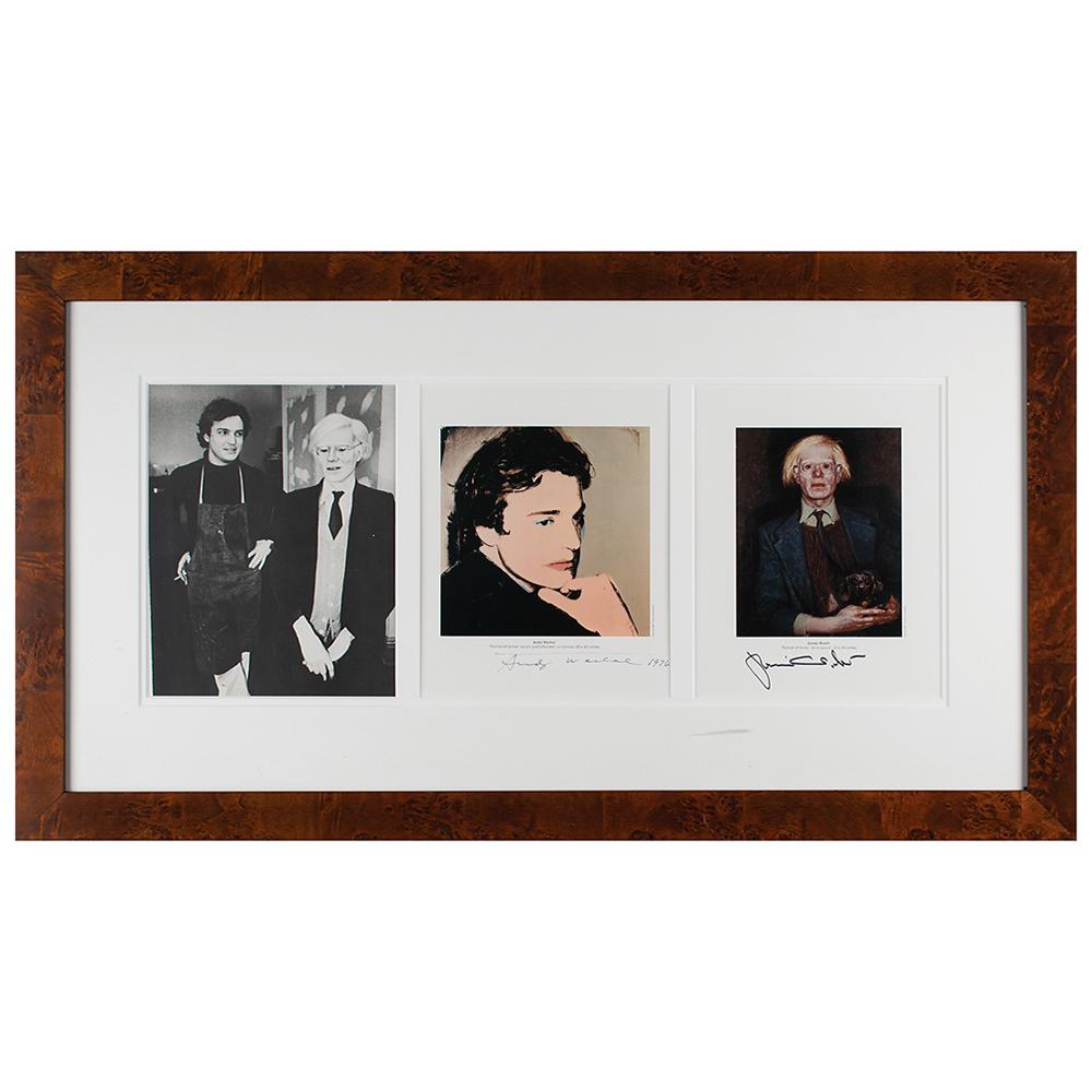 Andy Warhol and Jamie Wyeth Signed Prints (#0506) on Aug 11, 2021 | RR ...