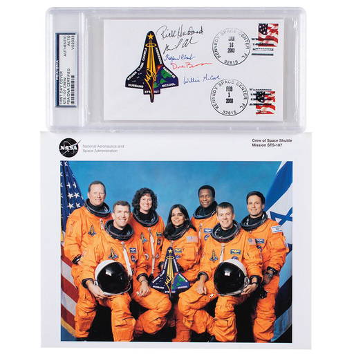 STS-107 Space Shuttle Columbia Signed Cover (#3554) on Oct 21, 2021 ...