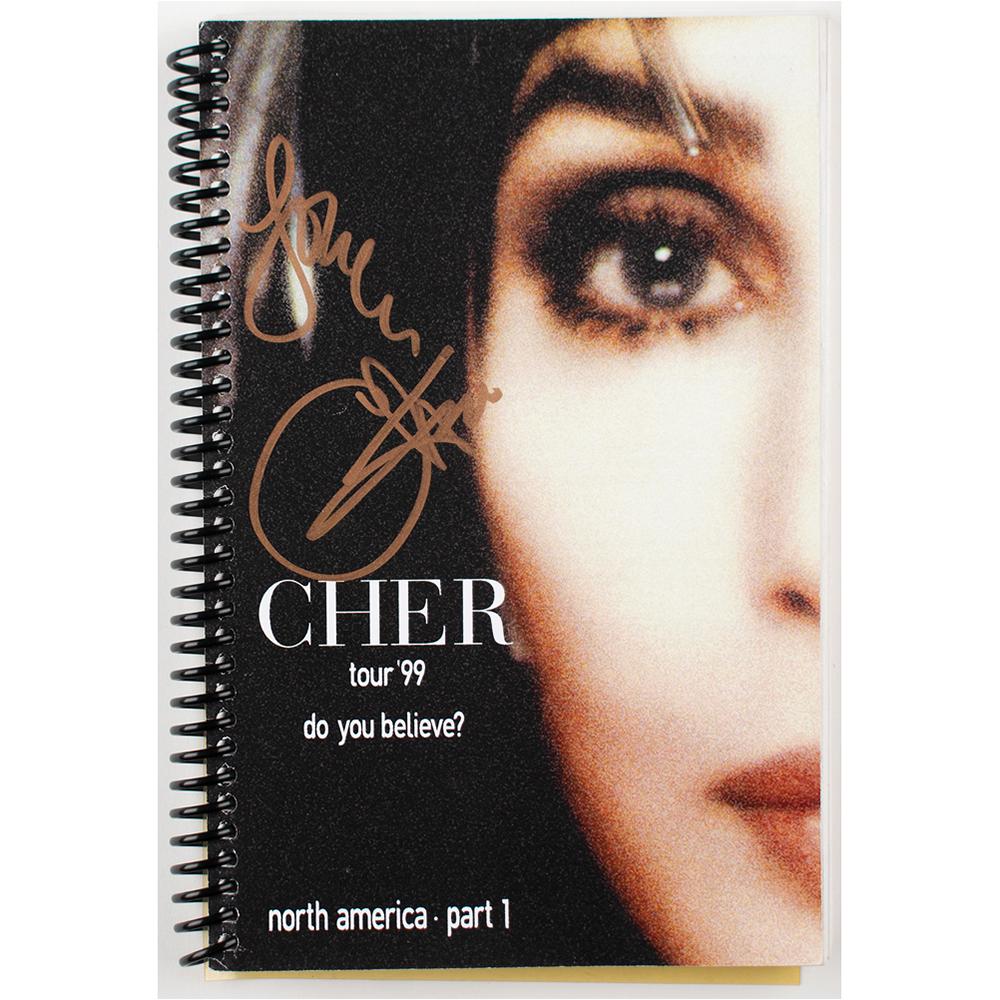 Cher Signed Tour Book