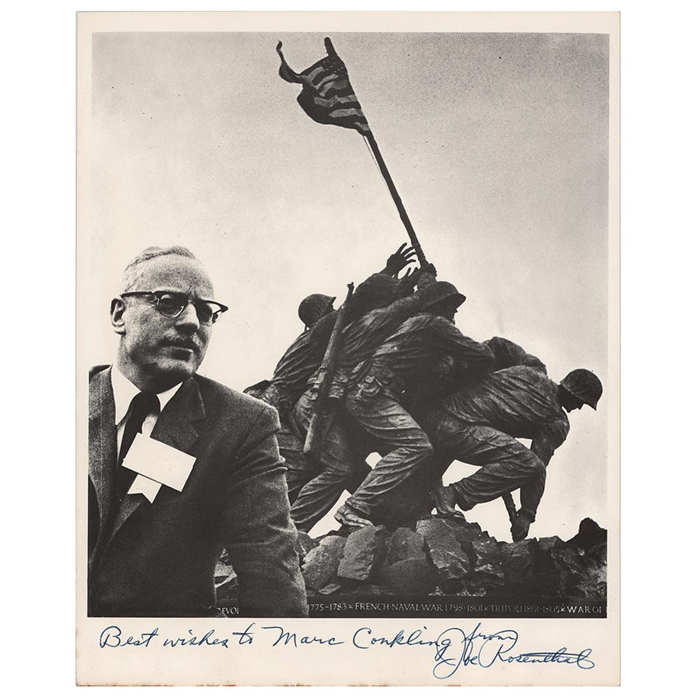 Iwo Jima: Joe Rosenthal Signed Photograph (#0447) on Dec 08, 2021 | RR ...