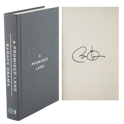 Barack Obama Signed Book