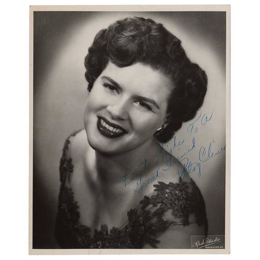 Patsy Cline Signed Photograph