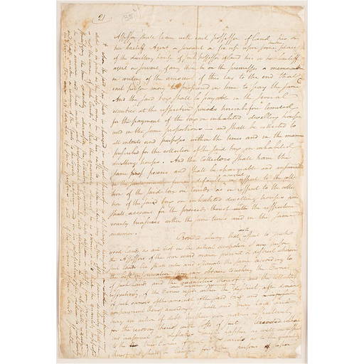 Alexander Hamilton Handwritten Manuscript (#0003) on Feb 09, 2022 | RR ...