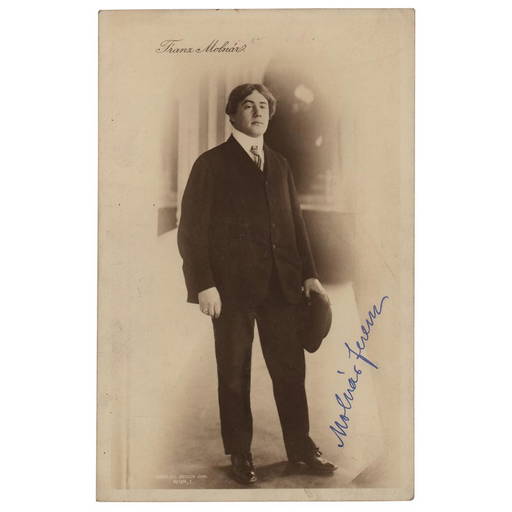 Franz Molnar Signed Photograph