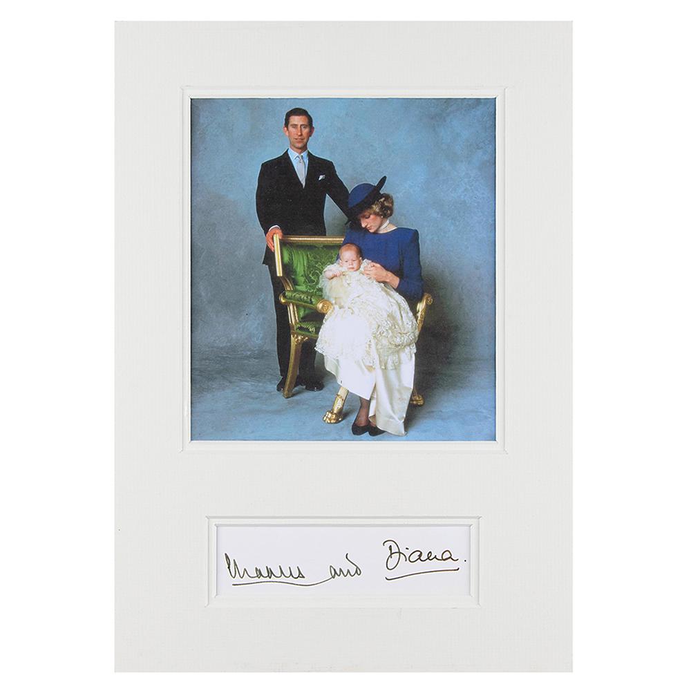 Princess Diana And Prince Charles Signatures