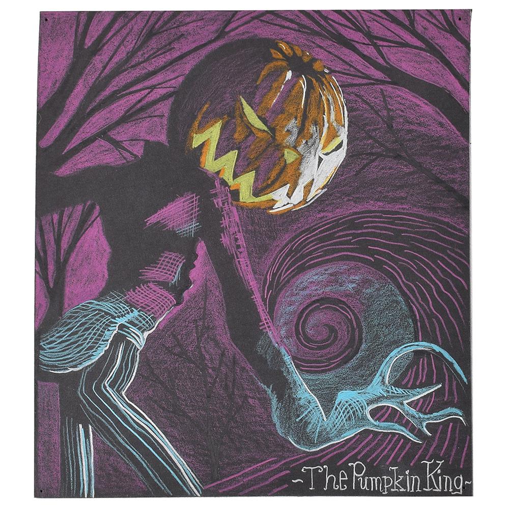 Jack Skellington Production Concept Storyboard Painting From Nightmare ...