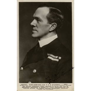 Royal Navy Appointment Signed By Vice Admiral George