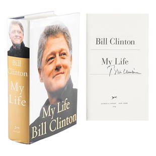 Bill Clinton Limited Edition Book Signed, 2004
