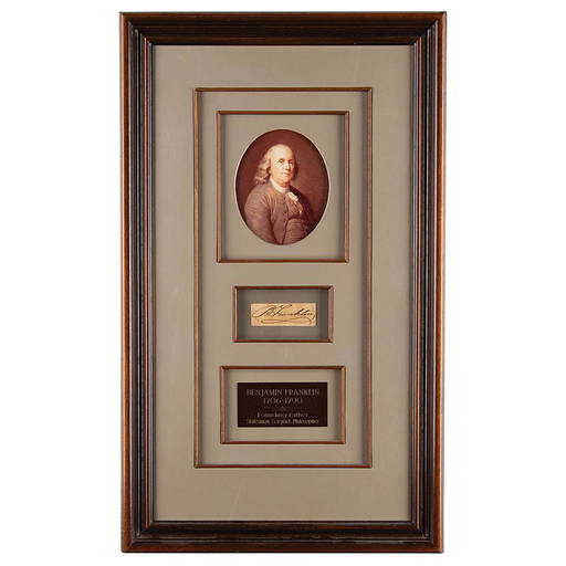 Benjamin Franklin Signature