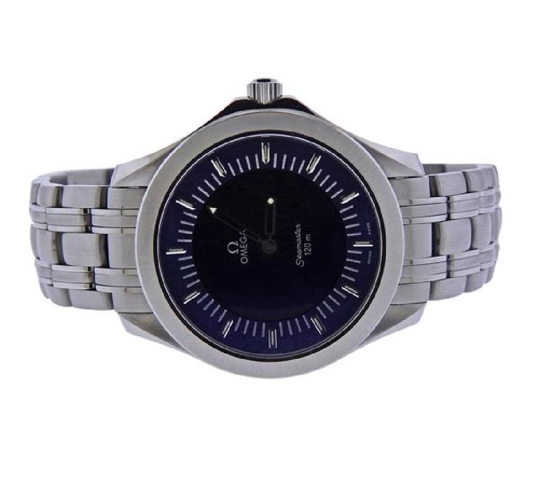 Omega Seamaster 120M Steel Analog Digital Watch