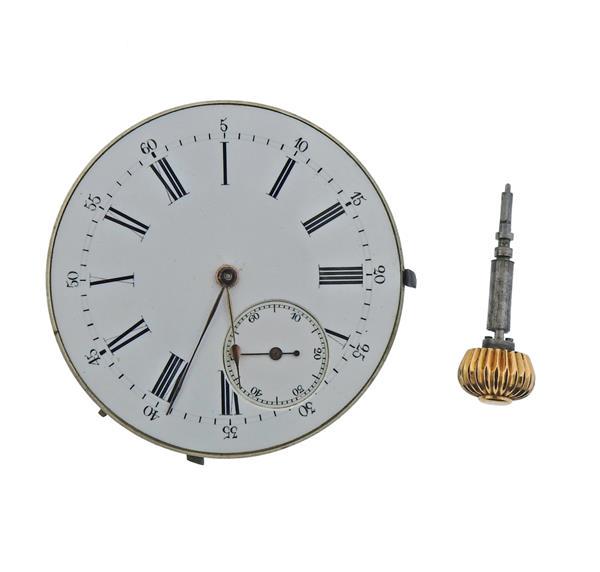 Minute Repeater Pocket Watch Movement And Dial