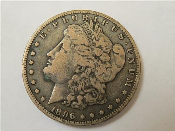 Us 1896 S Morgan Silver Dollar Coin