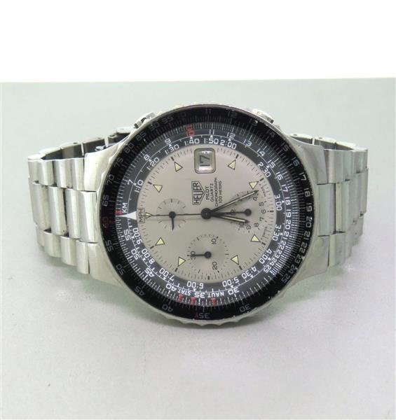 Heuer Pilot Chronograph Watch ref. 230006