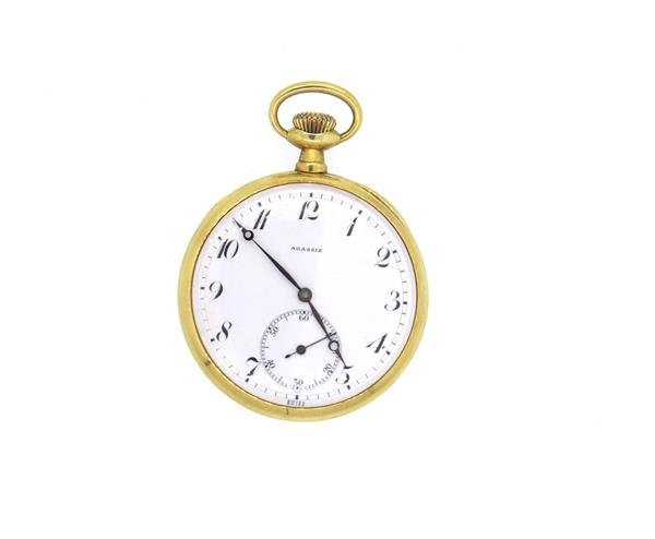 Agassiz 18k Gold Pocket Watch