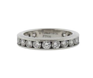 Platinum Diamond Wedding Band