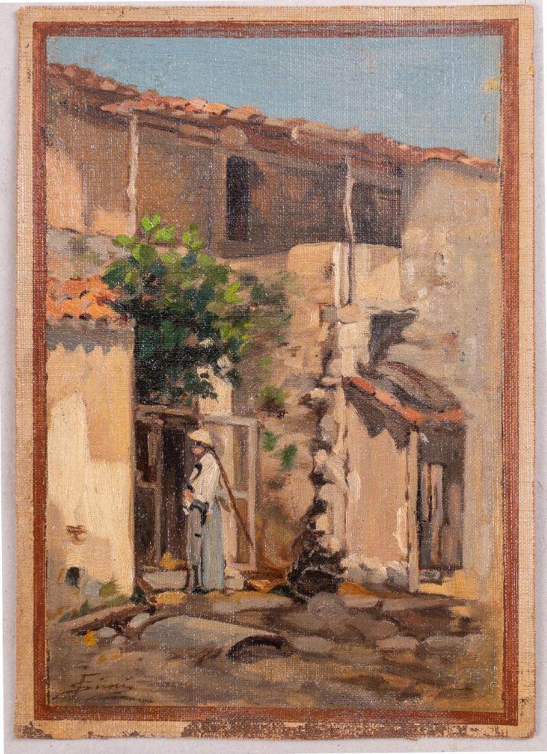 Filadelfo Simi Female Character In A Rustic Built.