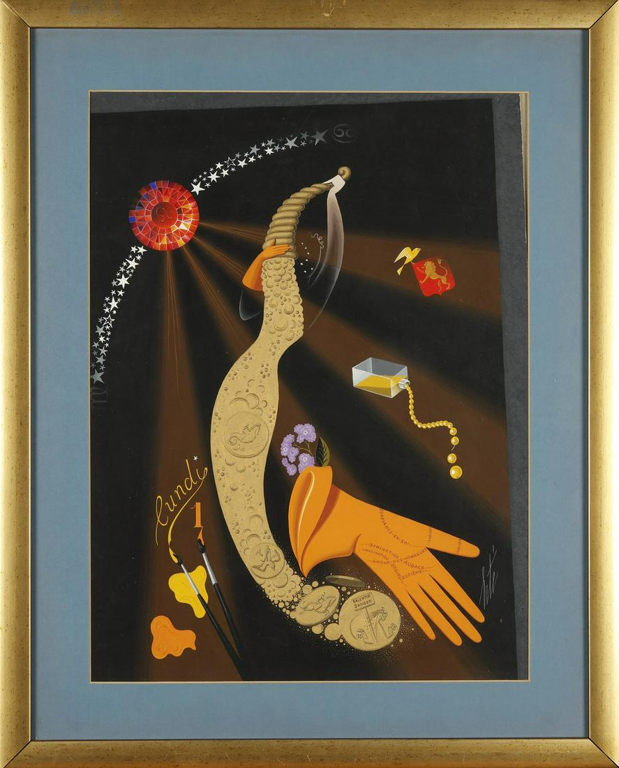 ERTE' Horoscope de Madame Schiaparelli. - Feb 26, 2020 | Capitoliumart ...