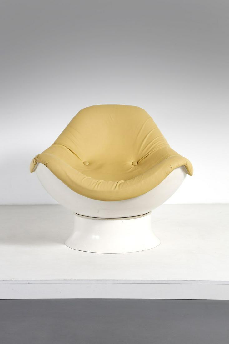 Mario Brunu Rodica Lounge Chair, Comfort Production.