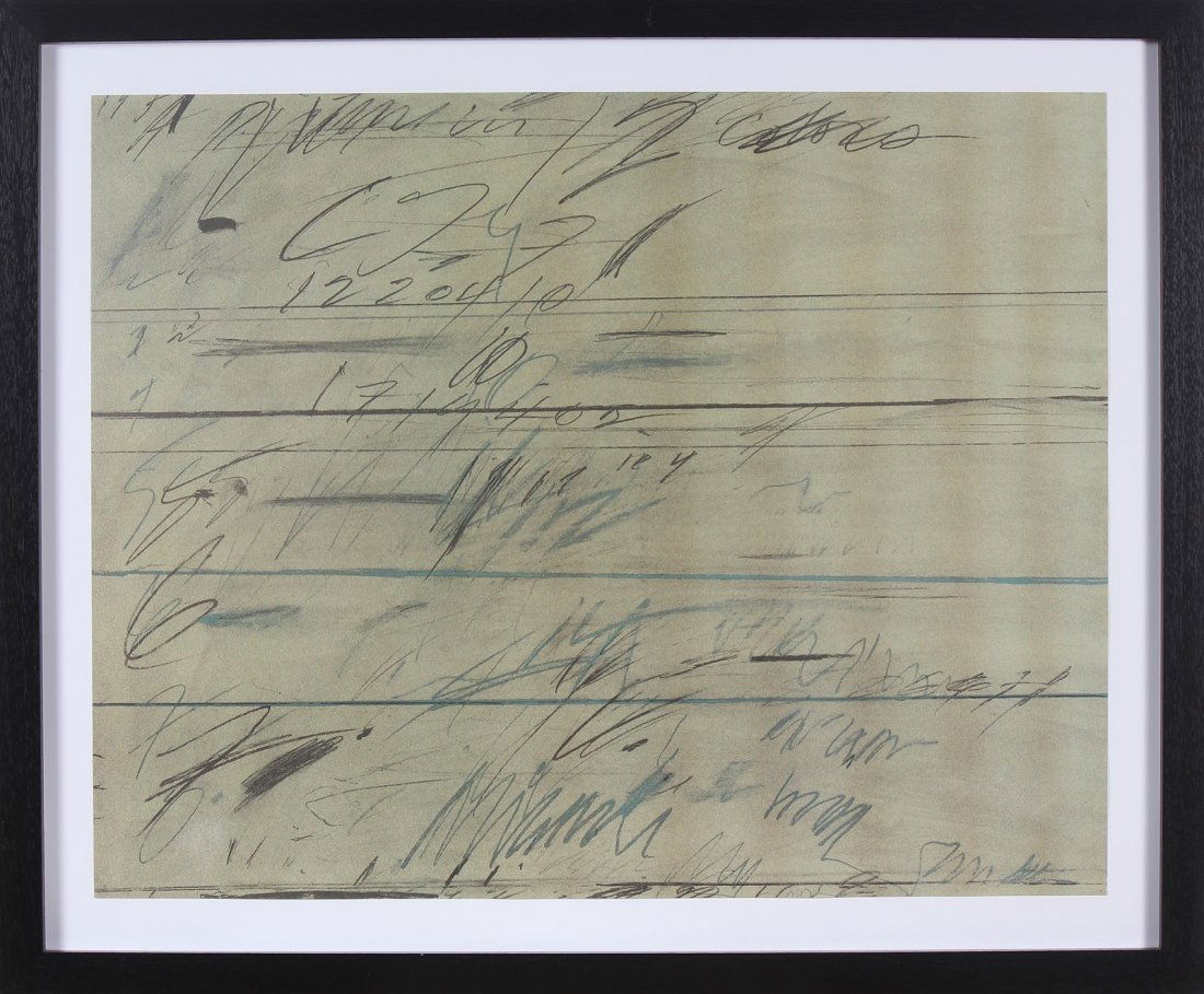 CY TWOMBLY Roman notes. - Jul 21, 2015 | Capitoliumart s.r.l. in Italy