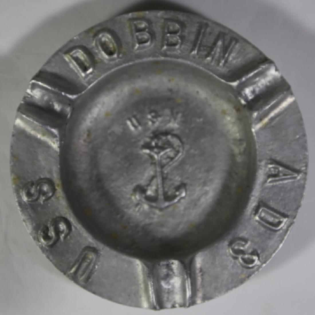 USS DOBBIN (AD-3) NAVY DESTROYER / TENDER ASHTRAY