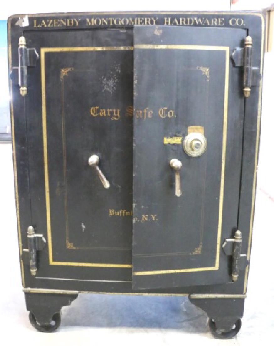 Cary Safe Co. Buffalo Ny Antique Rolling Safe