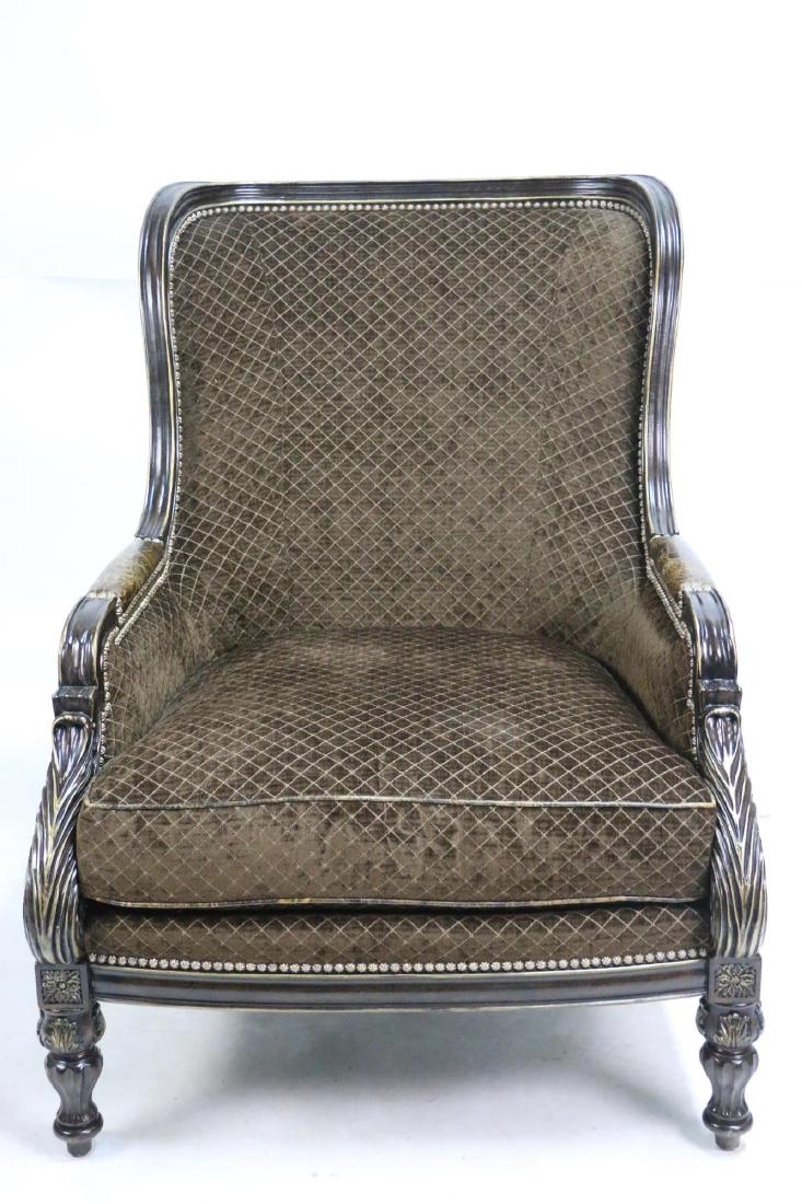 5LUXURY COLLECTION OVERSIZED WINGBACK CHAIR