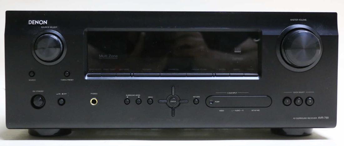 DENON AVR-790 HOME THEATER MULTI-SOURCE RECEIVER