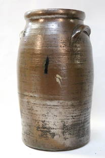 Peoria Pottery Redware Crock, Early 20th C.