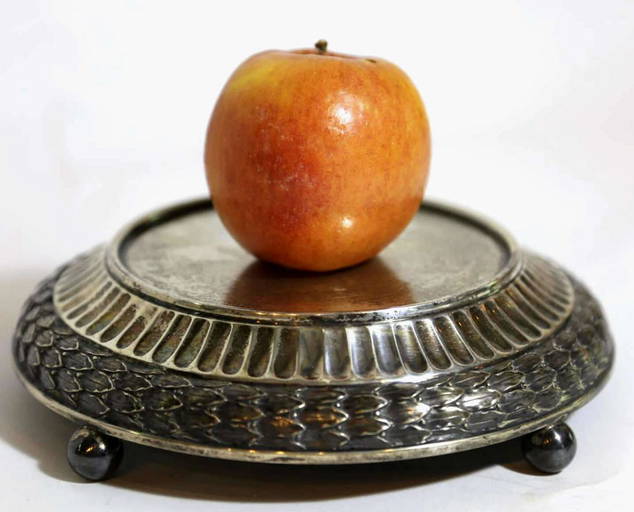 Dutch Silver Base With Hallmark Center