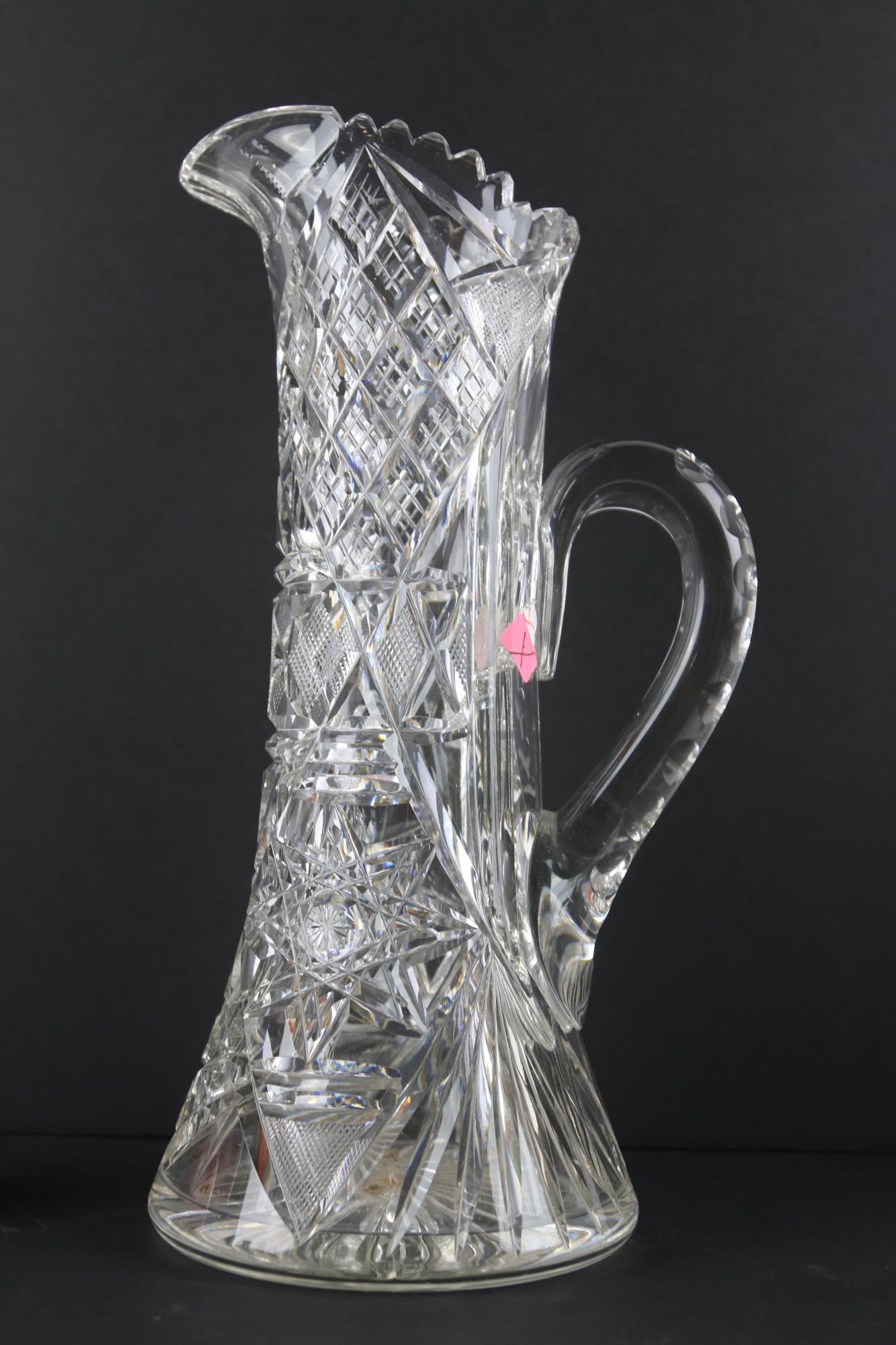 FINE CUT GLASS GRADUATED PITCHER - May 05, 2020 | Chandler's ...