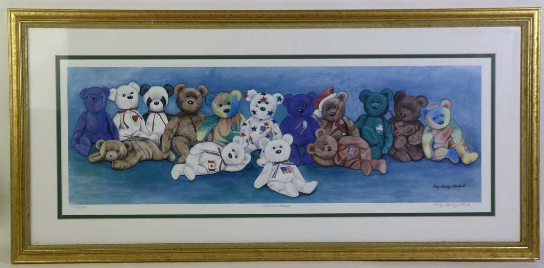 PATTY BAILEY SHEETS "BEANIE BEARS" SIGNED PRINT - Nov 08, 2020 | Chandler's International ...