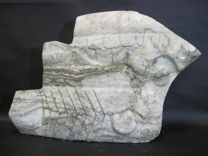 Tom Huff "mother Ship" Marble Sculpture: