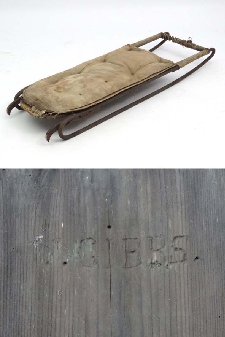 Cresta Run taboggan The actual toboggan as used by