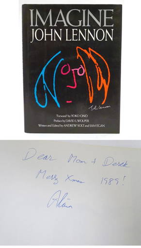Book &#039;imagine John Lennon Foreword By Yoko Ono