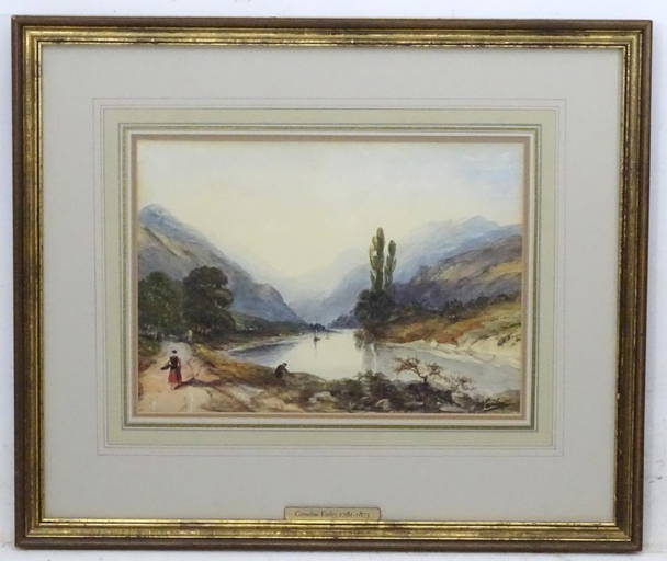 Cornelius Varley (1781 1873), Watercolour, Swiss