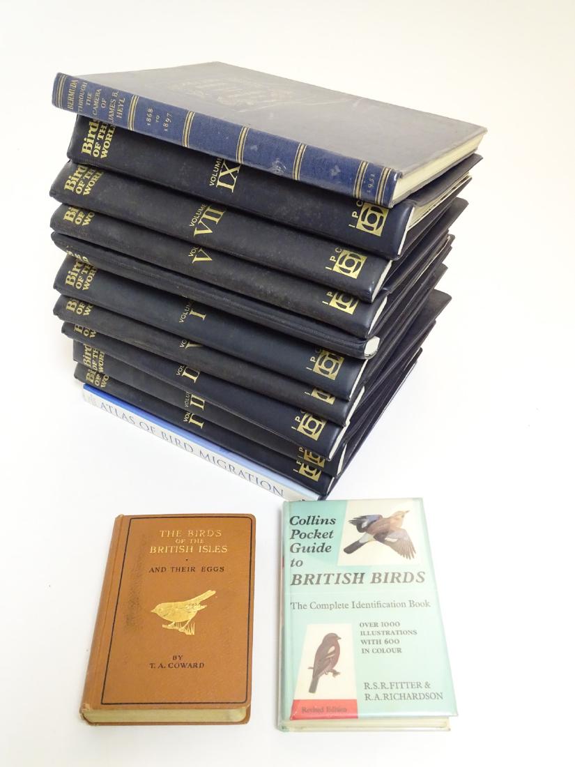 Ornithological Books: A quantity of books on bird