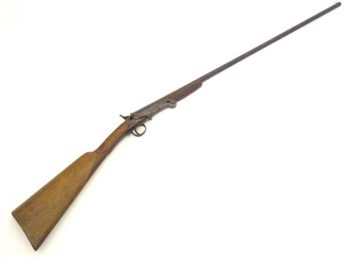 Shotgun: A Belgian .410 Folding Single Barrel Sidelever