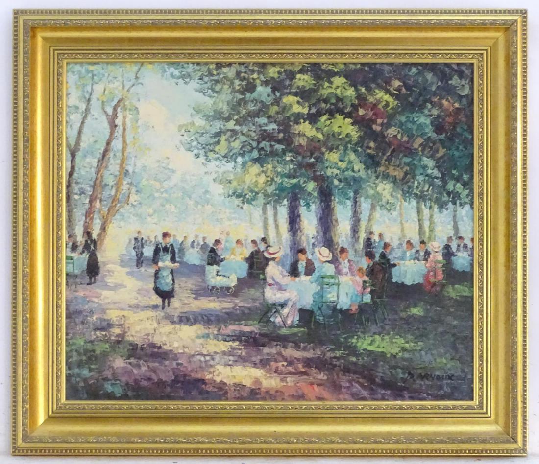 P. Arnoux (1904 1969), French School, Oil On Canvas, An