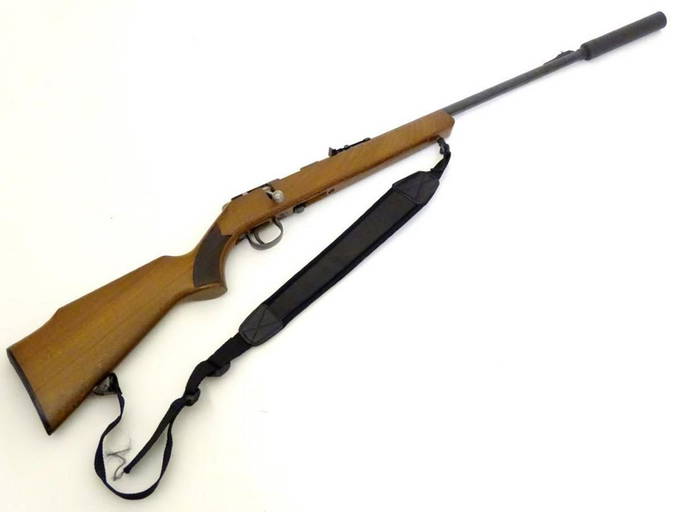 Rimfire rifle: an Anschutz 'Modell 1450' .22LR - Apr 09, 2021 | Claydon ...