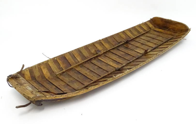 A Ww2 / Wwii / Second World War Era Alpine Rescue Sled