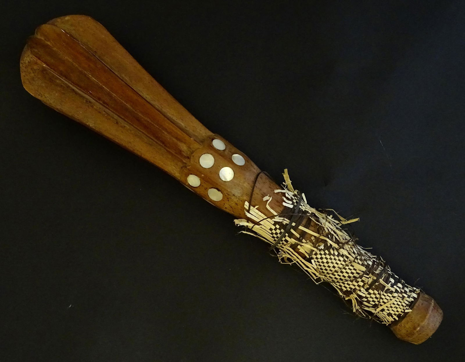 Ethnographic / Native / Tribal: A tribal wooden mace / (#1606) on Feb ...