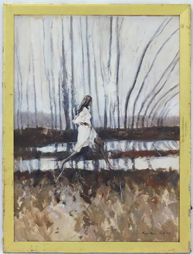 Melvyn Warren Smith, 20th Century, Oil On Card Laid On