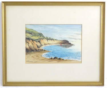 G. Wheeler, Early 20th Century, Watercolour, Sailing