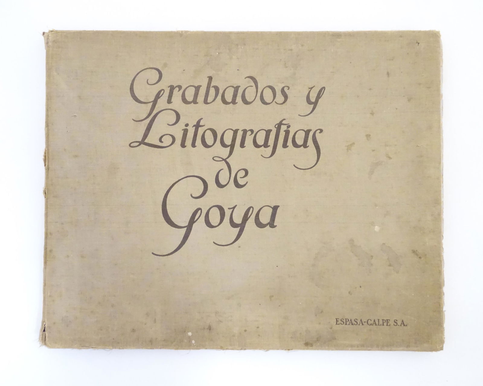 Book: Grabados Litografias De Goya Lithograph Prints Of Goya, Notas ...