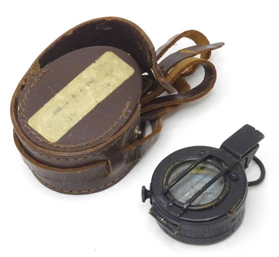 Militaria , WWII / World War 2 / WW2 / Second World War : a cased British Army issue prismatic ...