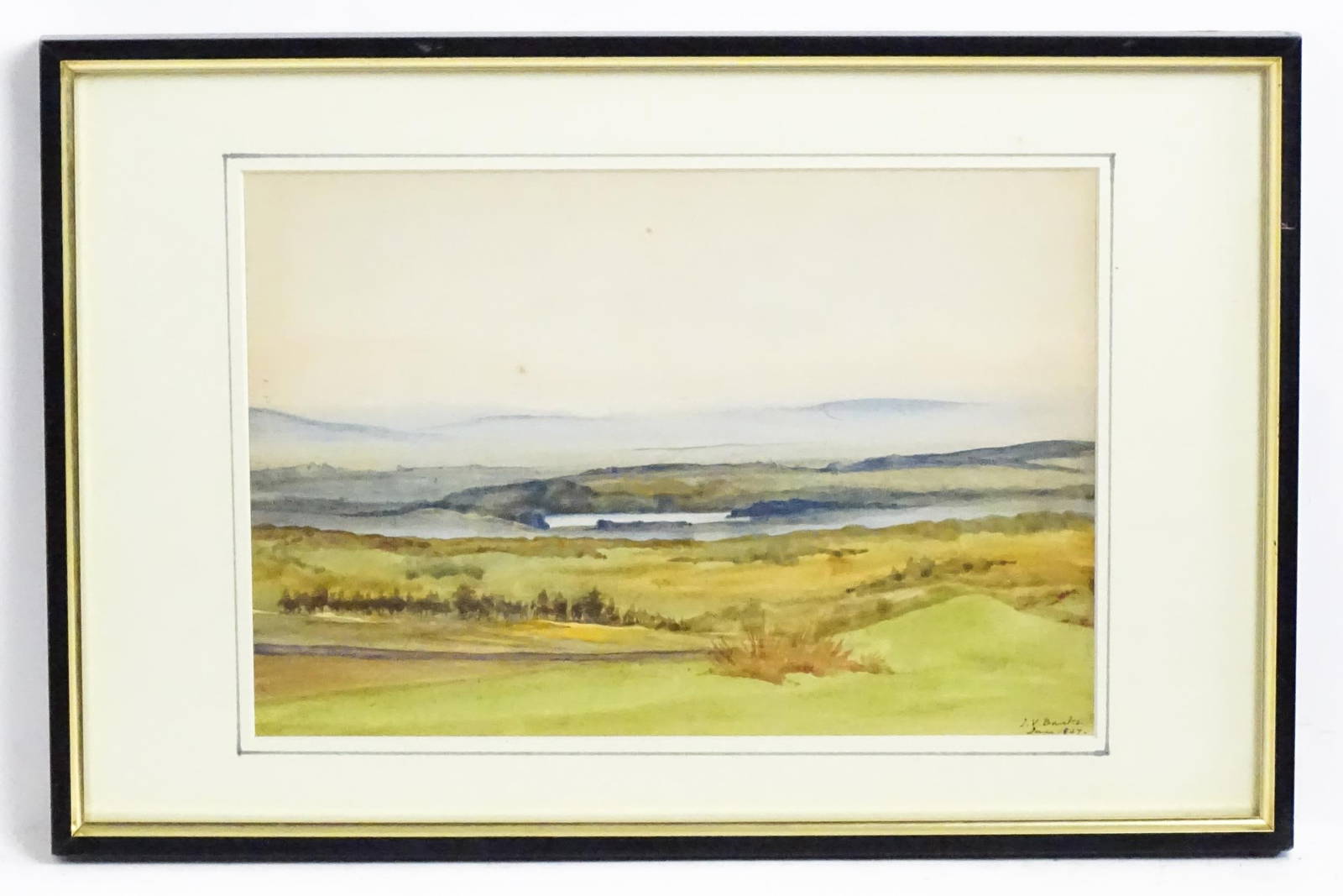 Isabel Violet Banks, Early 20th Century, Watercolour, The Tarn - The ...