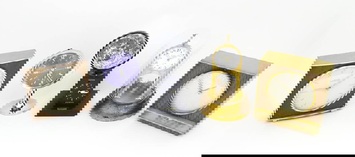 Assorted Mantle Clocks To Include A Westclox Big Ben Repeater, A ...