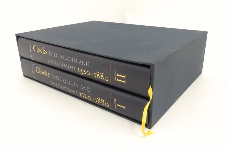 Clock / Horology Interest Books: Clocks Their Origin And Development 1320 1880, Volumes 1 & 2, By